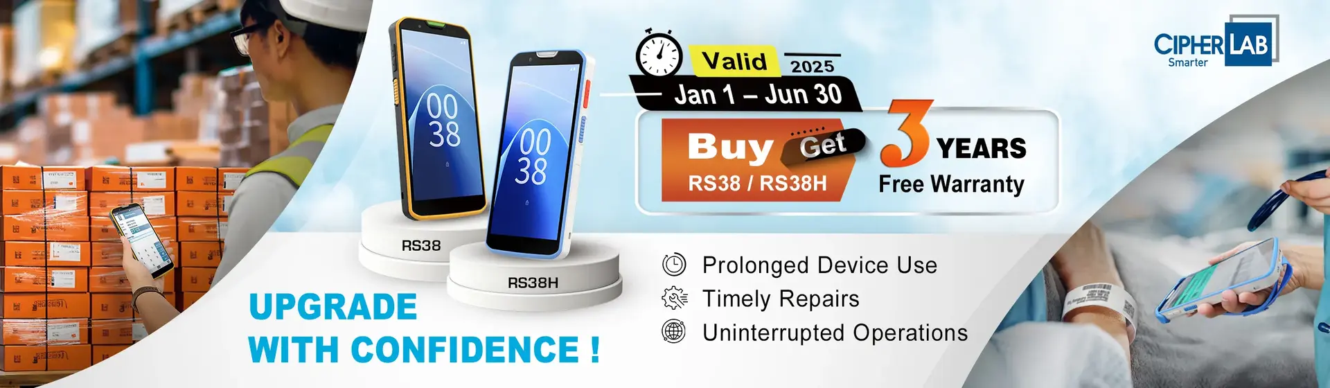 RS38 Series 5G Touch Mobile Computer